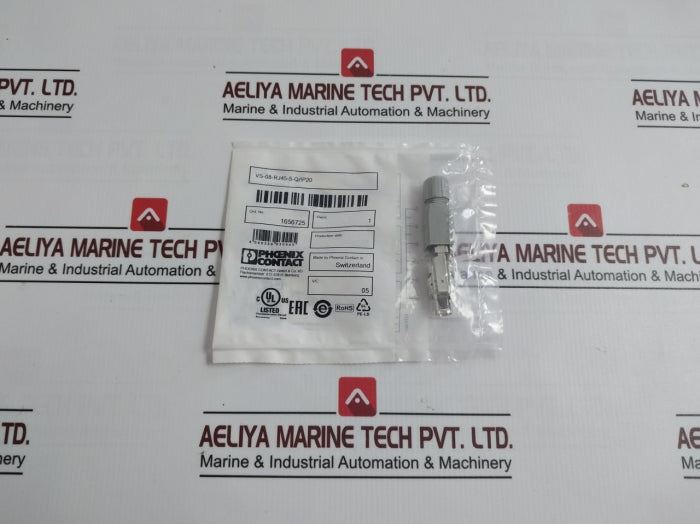Phoenix Contact Vs-08-rj45-5-q/Ip20 Ethernet Connector 1656725 – Aeliya ...