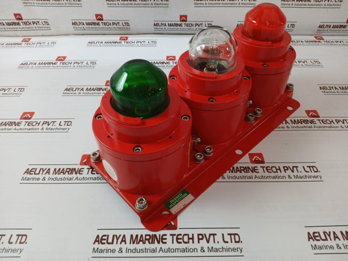 Medc Sm87Lu3 Light Beacon Ii 2 Gd Ex D Iic 24V Dc 10W 50/60Hz – Aeliya Marine