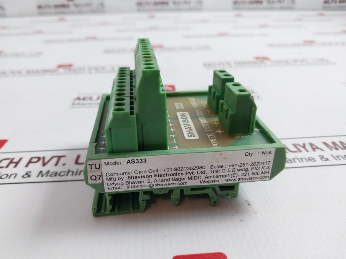 Shavison As333 Power Distribution Module Rev00 – Aeliya Marine
