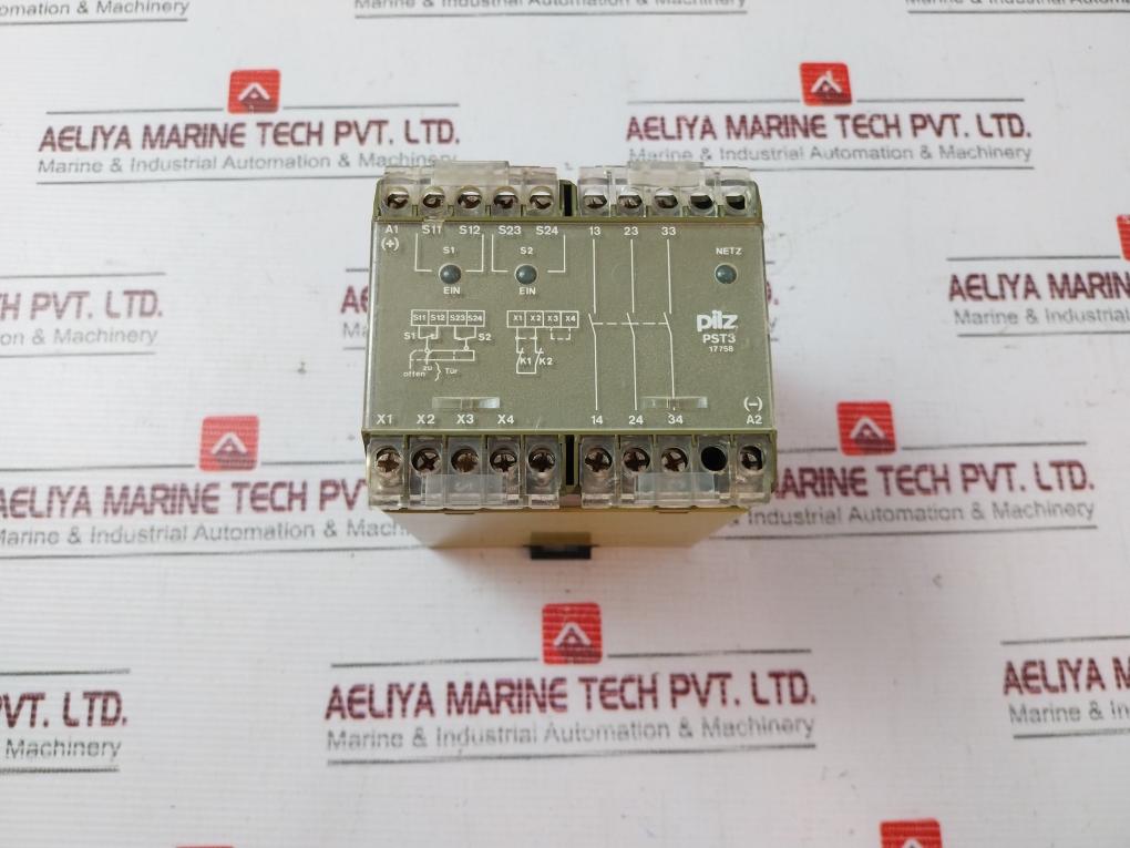Pilz Pst3 24Vdc 3S Safety Relay – Aeliya Marine