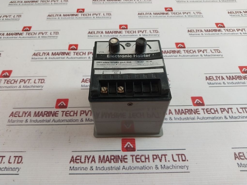 Piri Electrols He 96 Electronic Hooter 220V Ac – Aeliya Marine