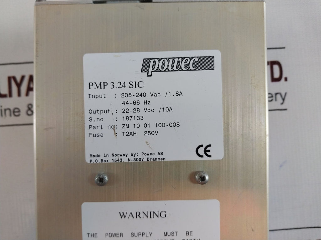 Powec Power-one Pmp 3.24 Sic Power Supply Rectifier Module – Aeliya Marine