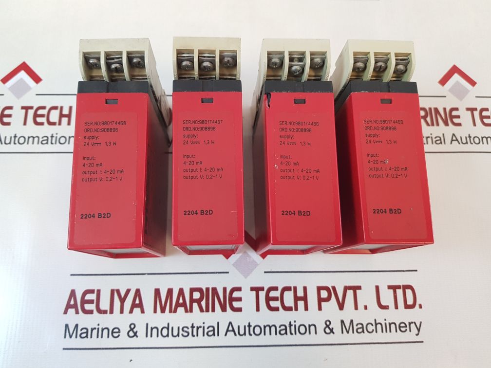 Pr Electronics 2204 B2D Isolation Amplifier With Base – Aeliya Marine