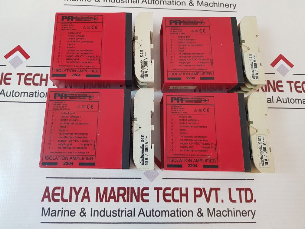Pr Electronics 2204 B2D Isolation Amplifier With Base – Aeliya Marine