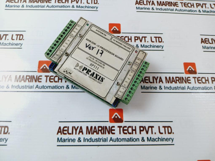 Praxis Automation 98.6.049.706 I/O Processor Board Xp111 – Aeliya Marine