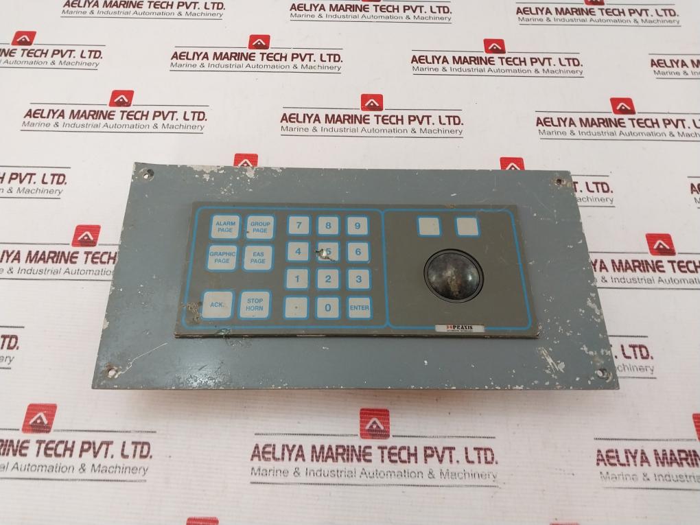 Praxis Automation Trackball Touchpad Operator Control Panel – Aeliya Marine