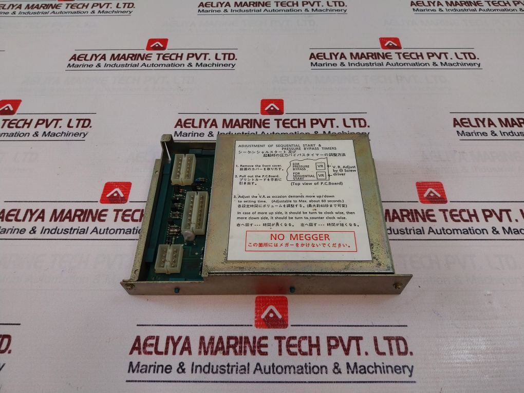 Pressure Bypass Timer Starter Cont. Unit – Aeliya Marine