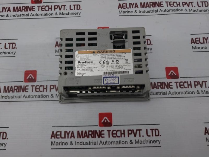 Pro-face Gp-4201Tw Touch Screen Panel Manual Pfxgp4201Tadw Class 2 24V ...