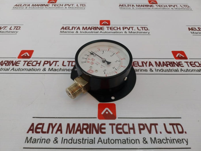 Pro-instrument P100 P-b 3" Pressure Temperature Gauge 3/8"Pt -76 Cmhg ...