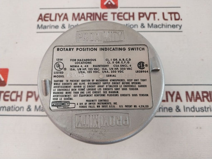 Proximity 12Ad6 Rotary Position Indicating Switch – Aeliya Marine