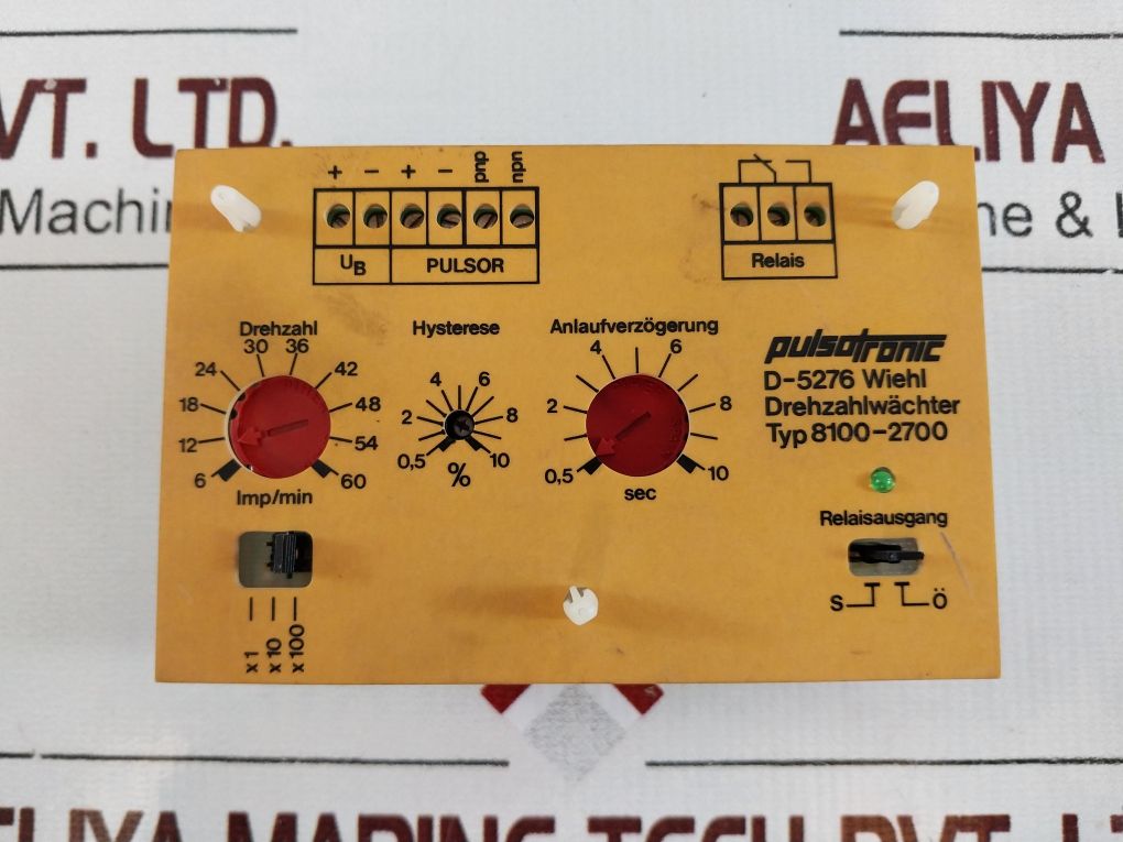 Pulsotronic 8100-2700 Speed Limiter Module – Aeliya Marine