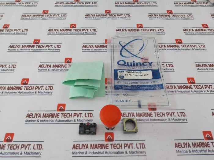 Quincy Compressor 146102K006 Estop Button 1/4 Turn, 3Sb3400-0C Contact ...