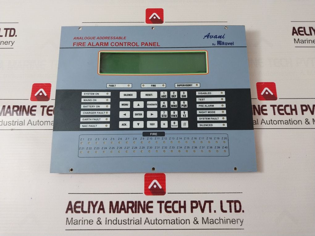 Ravel Fire Alarm Control Front Panel – Aeliya Marine