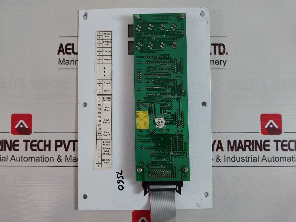 Ravel RE150 Fire Alarm Front Panel – Aeliya Marine