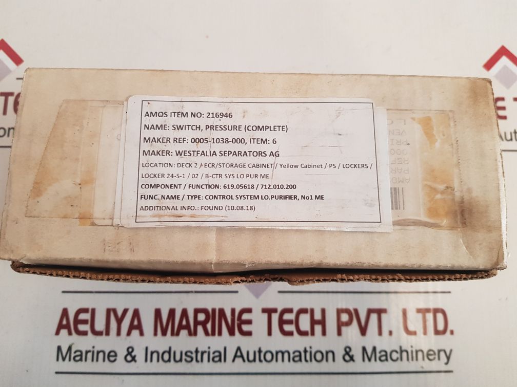 Rayleigh Instruments 1Gb41N1.43 Pressure Switch – Aeliya Marine