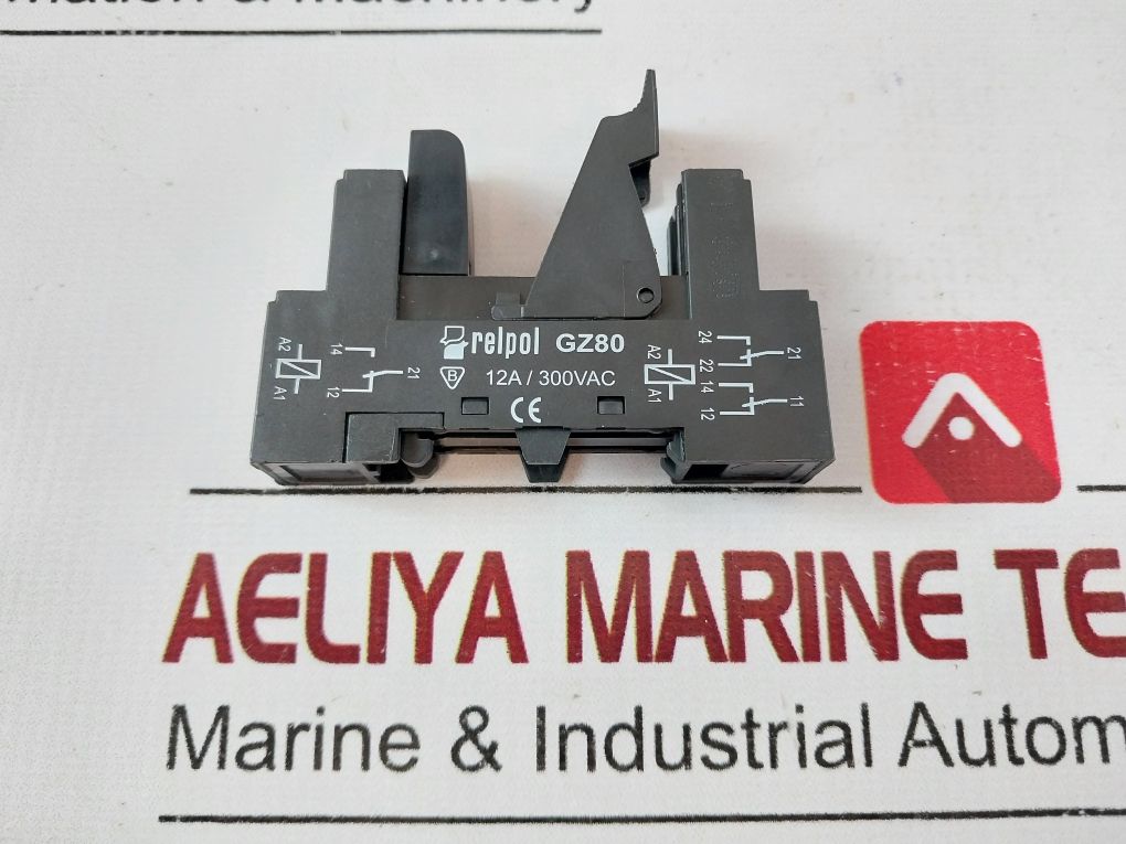 Relpol Gz80 Relay Socket 12A/300Vac – Aeliya Marine