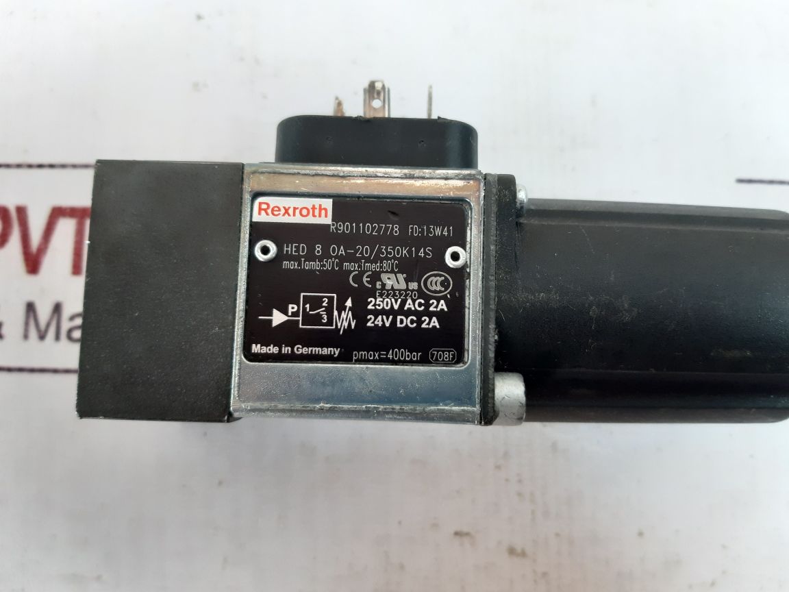 Rexroth R901102778 Pressure Switch (New) – Aeliya Marine