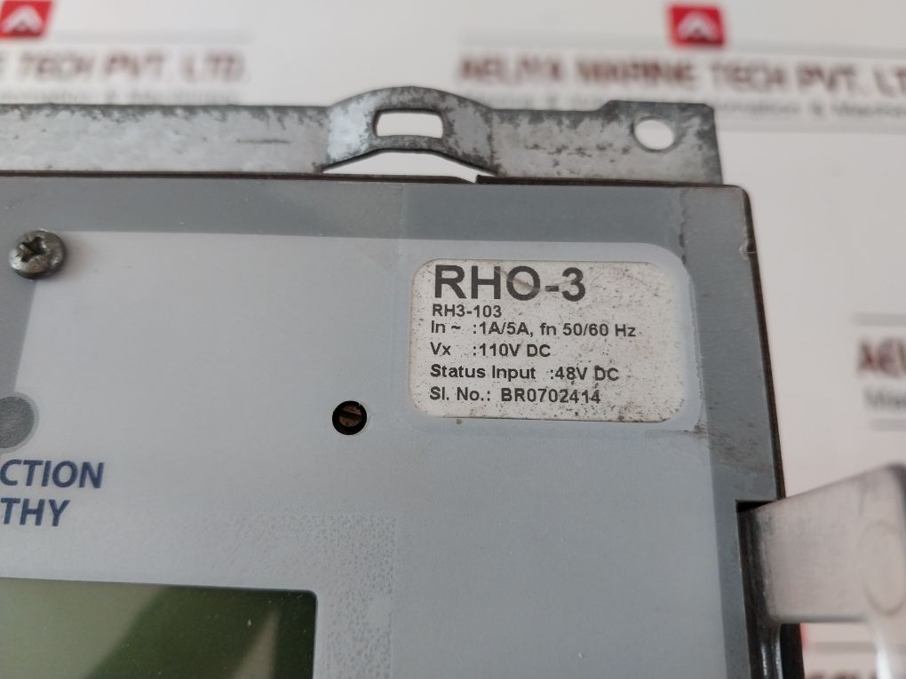 Reyrolle Rho-3 Motor Protection Relay – Aeliya Marine