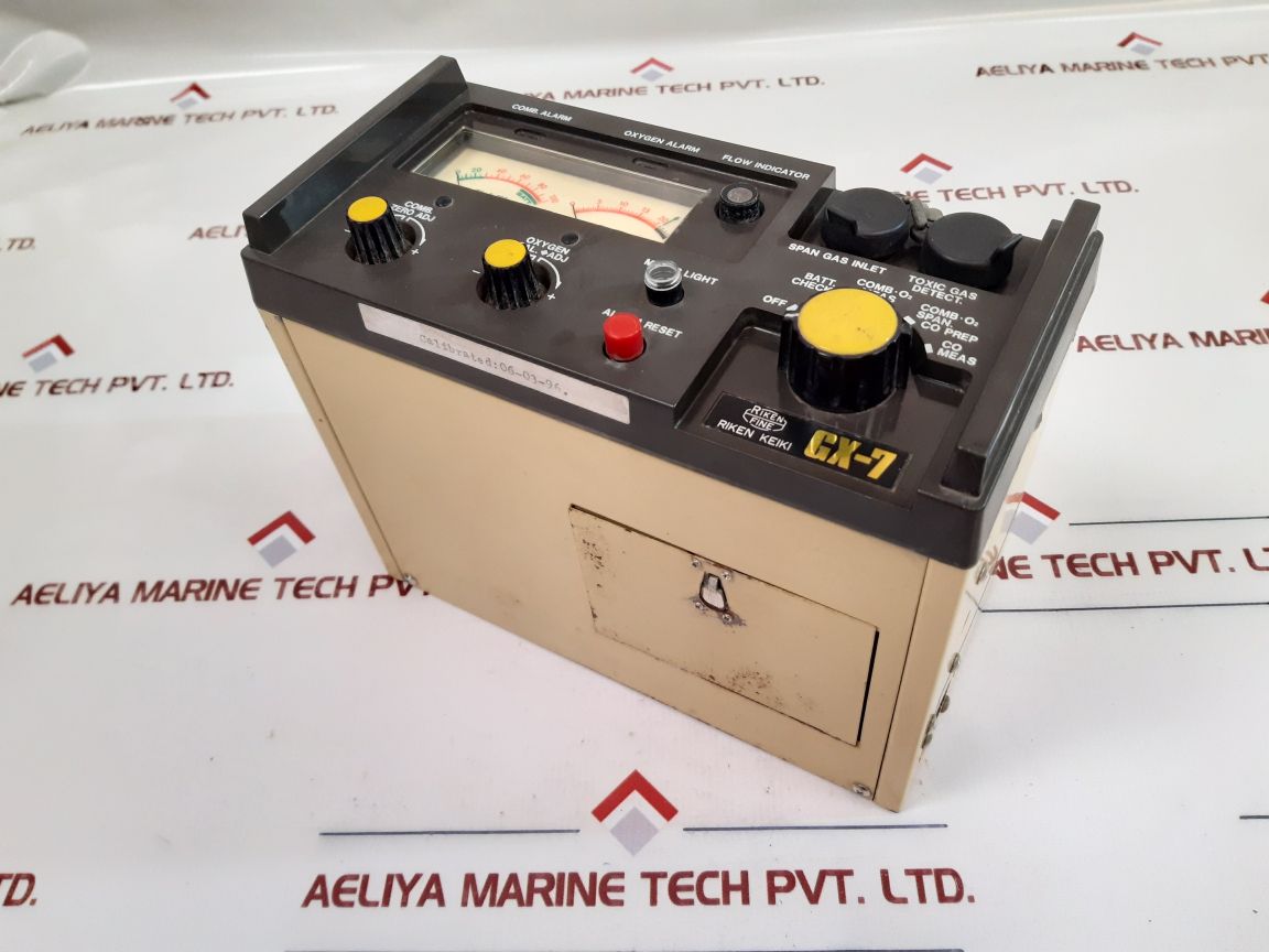 Riken Keiki Gx-7 Oxygen And Toxic Portable Gas indicator – Aeliya Marine