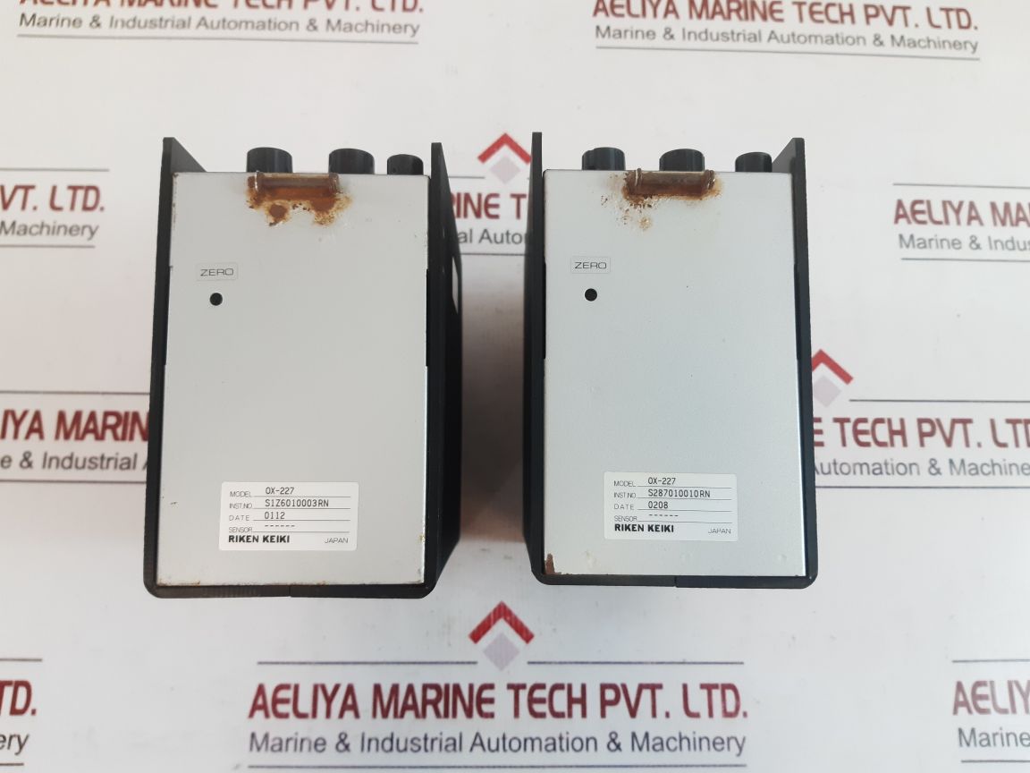 Riken Keiki Ox-227 Oxygen Monitor – Aeliya Marine