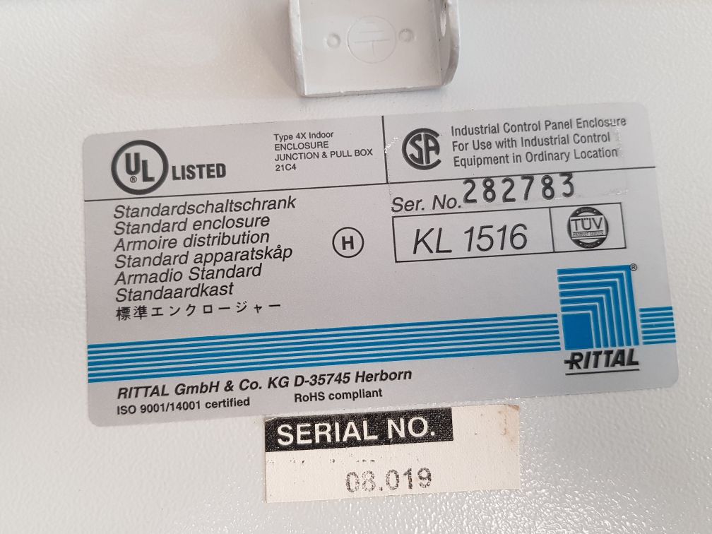 Rittal Kl 1516 Junction & Pull Box 21C4 Enclosure – Aeliya Marine