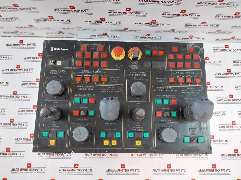 Rolls-royce Marine 389-496-00 Joystick Remote Control Panel 6799-w ...