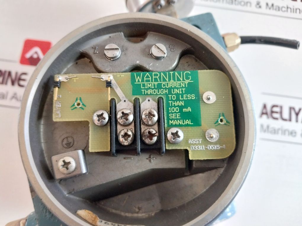 Rosemount 3311Ds1J1B1 Current To Pressure Transducer – Aeliya Marine