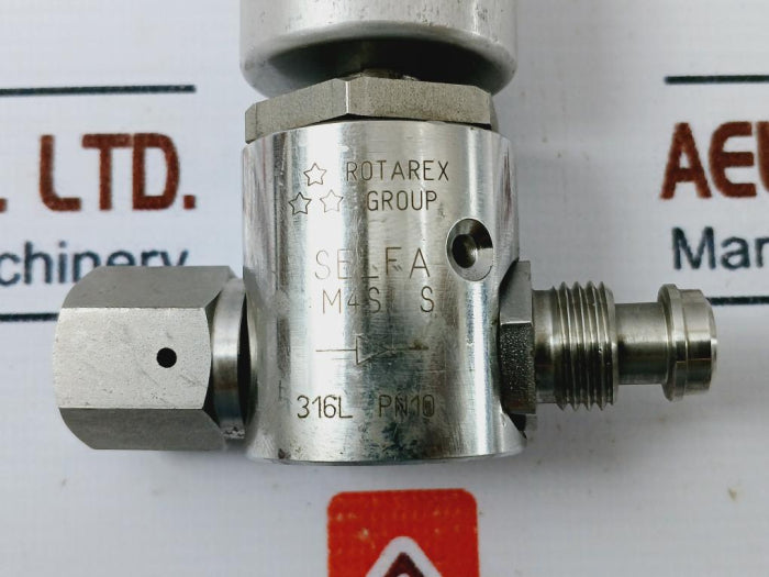 Rotarex Selfa M4Si S Diaphragm Line Valve 316L Pn10 – Aeliya Marine