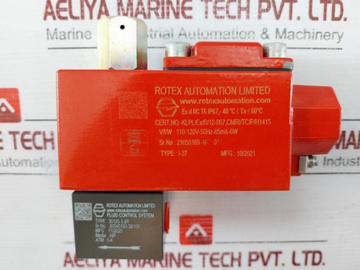 Rotex I-37 Fluid Control System 30125-3-2R Atm 0-4 Air – Aeliya Marine