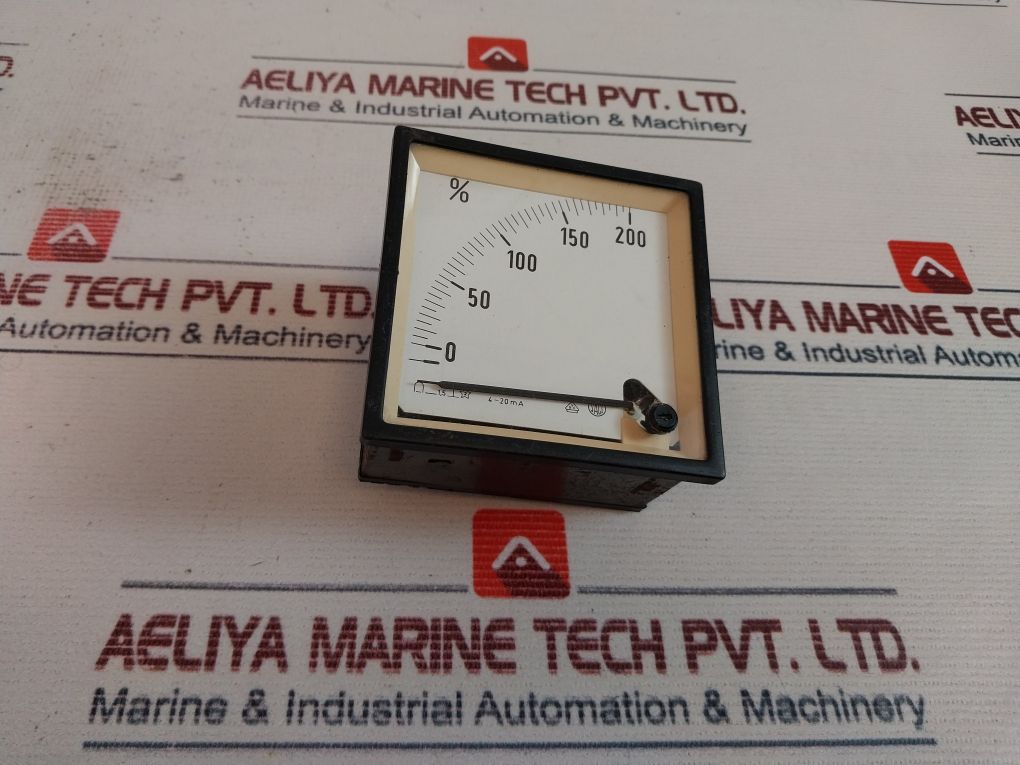 Saci 0-200 % Analog Panel Meter 4-20 Ma – Aeliya Marine