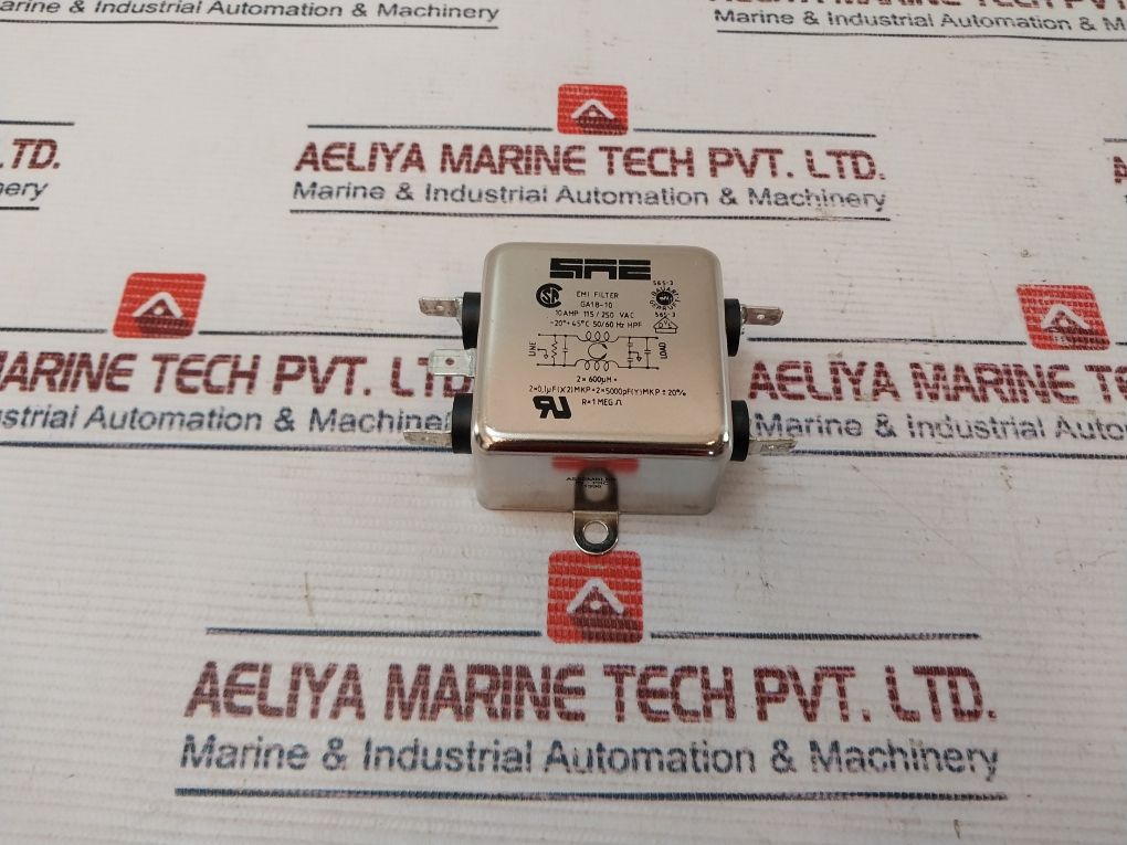 Sae Ga1B-10 Emi Filter 10 Amp 115/250 Vac – Aeliya Marine
