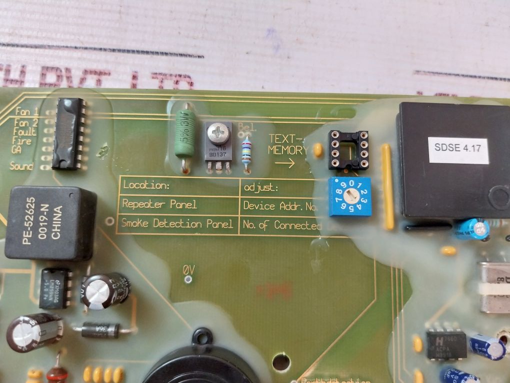 Safetec Bg01.530 Indication And Control Pcb Module – Aeliya Marine