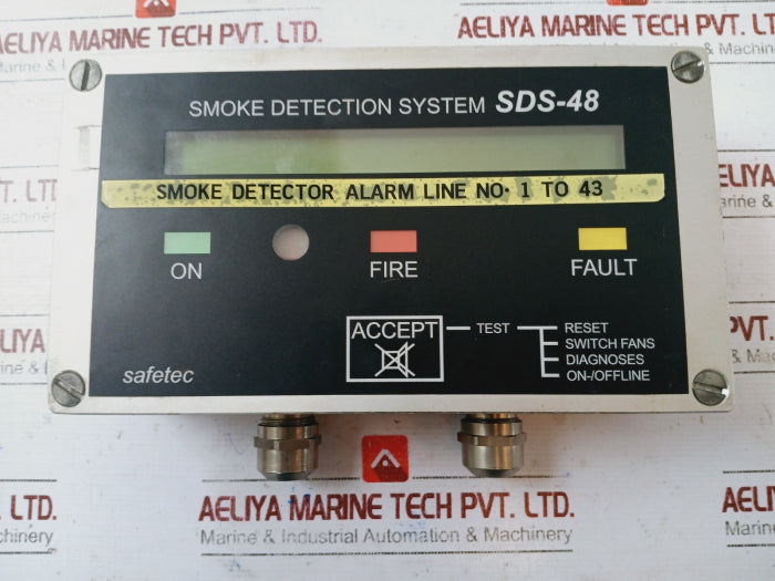 Safetec Sds-48 Smoke Detection System 28V Dc – Aeliya Marine