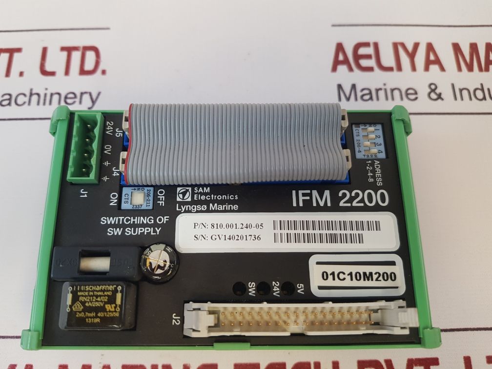 Lyngso Marine Ifm 2200 Interface Module 810.001.240-05 – Aeliya Marine
