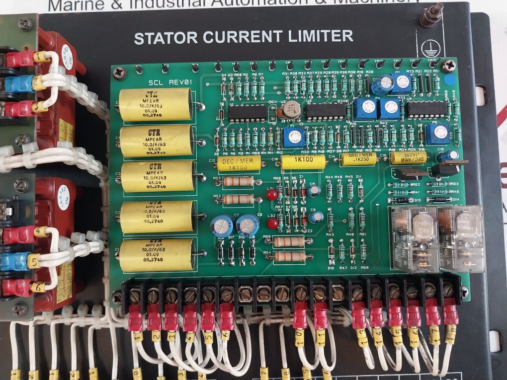 Sanelec Excitation Systems Pcb-scl Stator Current Limiter – Aeliya Marine