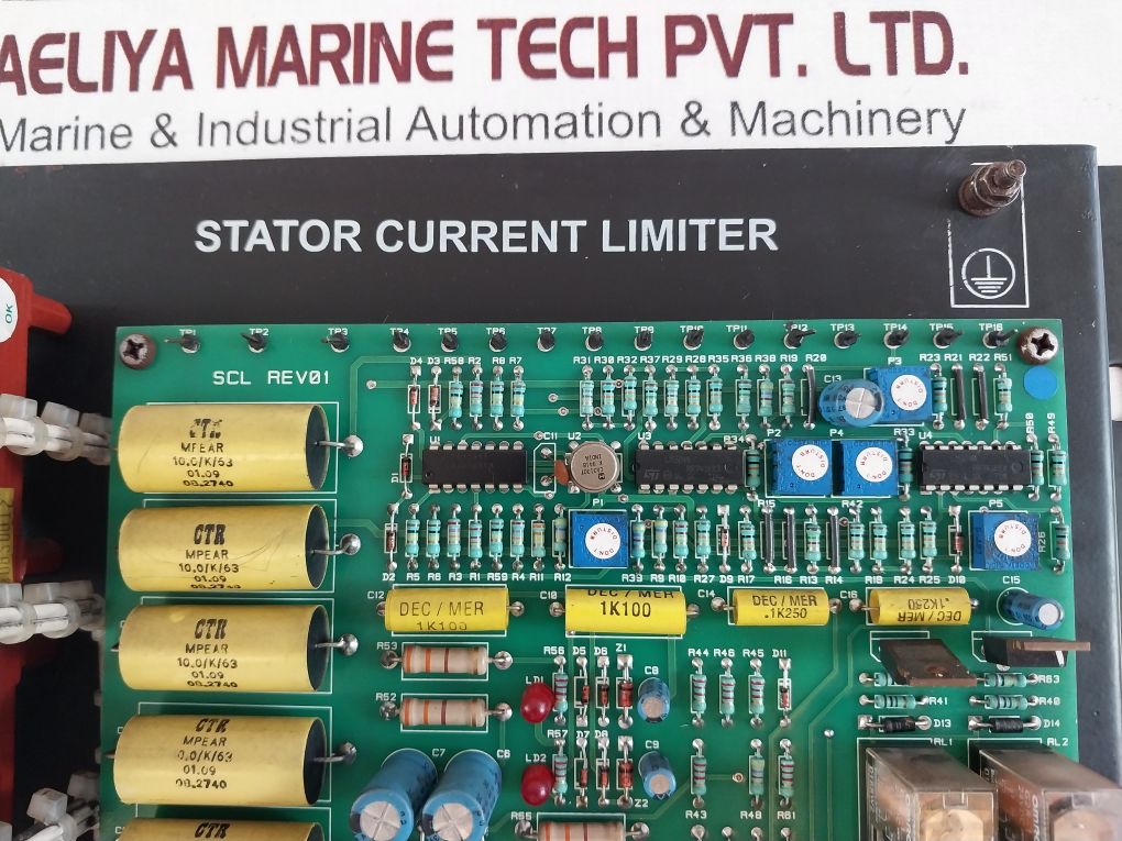 Sanelec Excitation Systems Pcb-scl Stator Current Limiter – Aeliya Marine