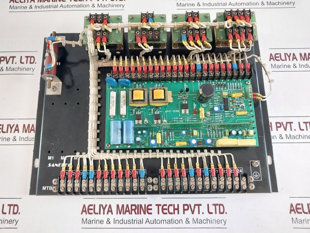 Sanelec Excitation Systems Ses-24P Control Panel – Aeliya Marine