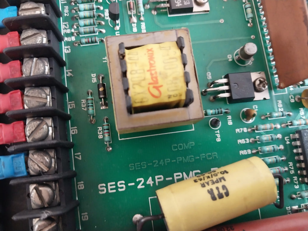 Sanelec Excitation Systems Ses-24P-pmg-fcr Control Panel – Aeliya Marine