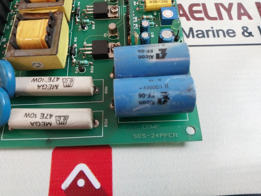 Sanelec Ses-24Pfcr Excitation Control Panel Circuit Board – Aeliya Marine