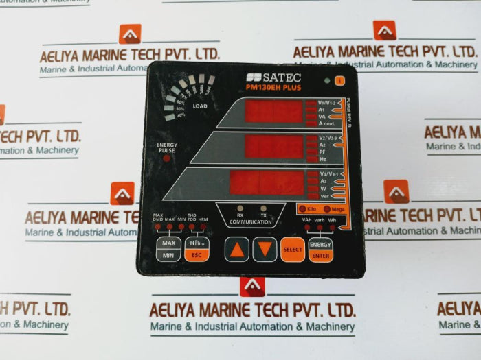 Satec Pm130Eh Plus Multifunctional Power Meter Rev B – Aeliya Marine