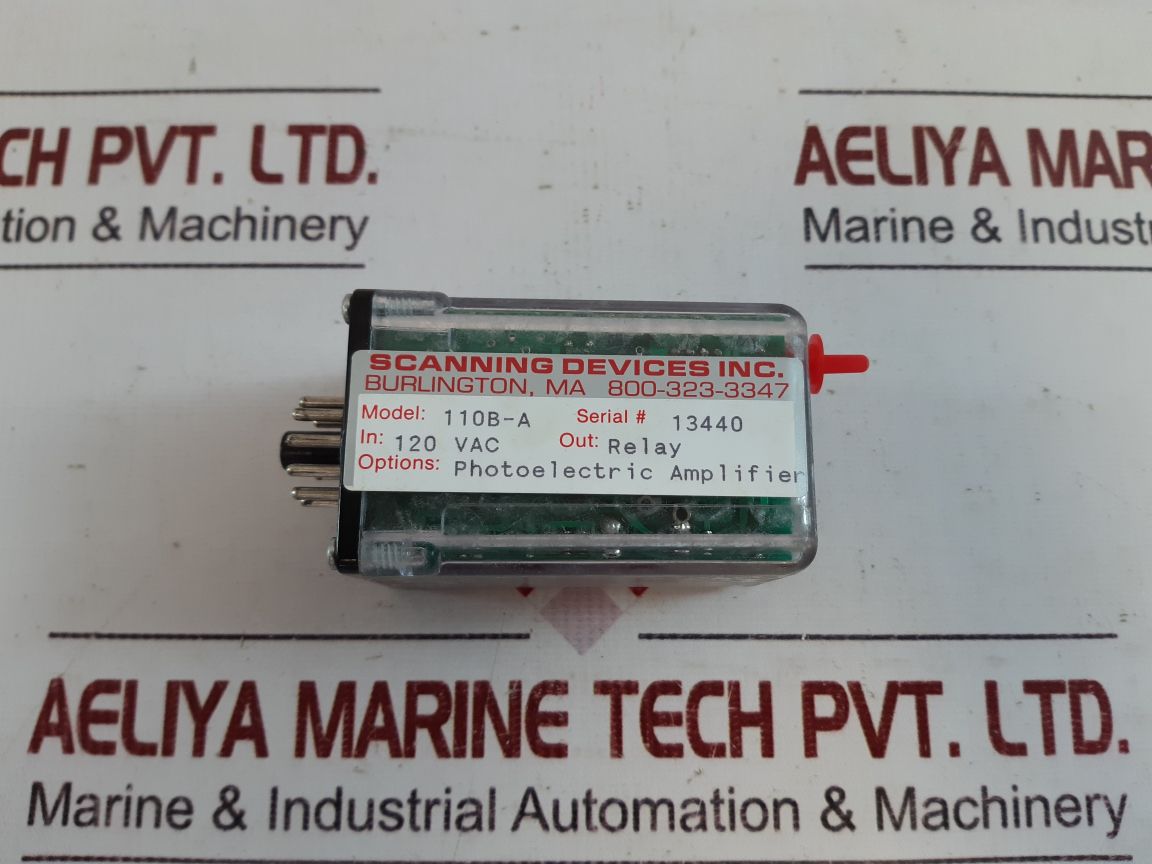 Scanning devices 110b-a photoelectric amplifier – Aeliya Marine