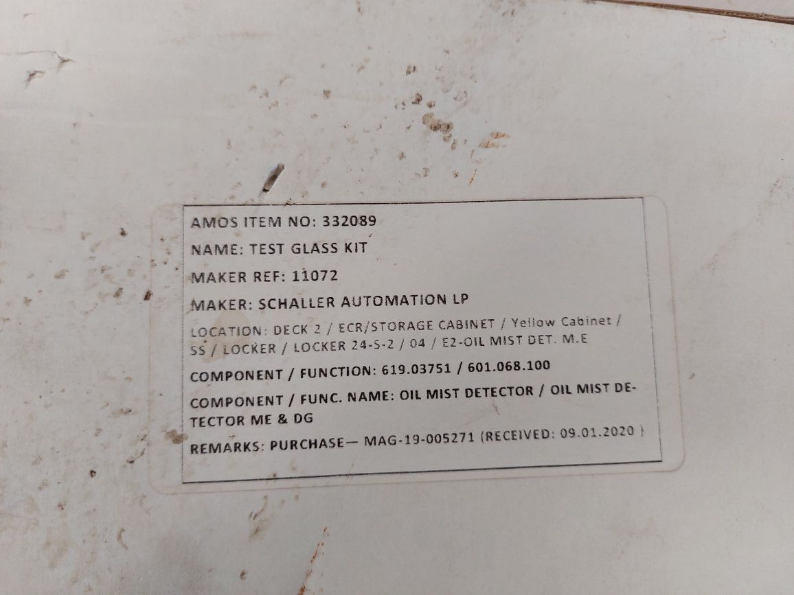 Schaller Automation 11072 Visatron Test Plate Kit – Aeliya Marine