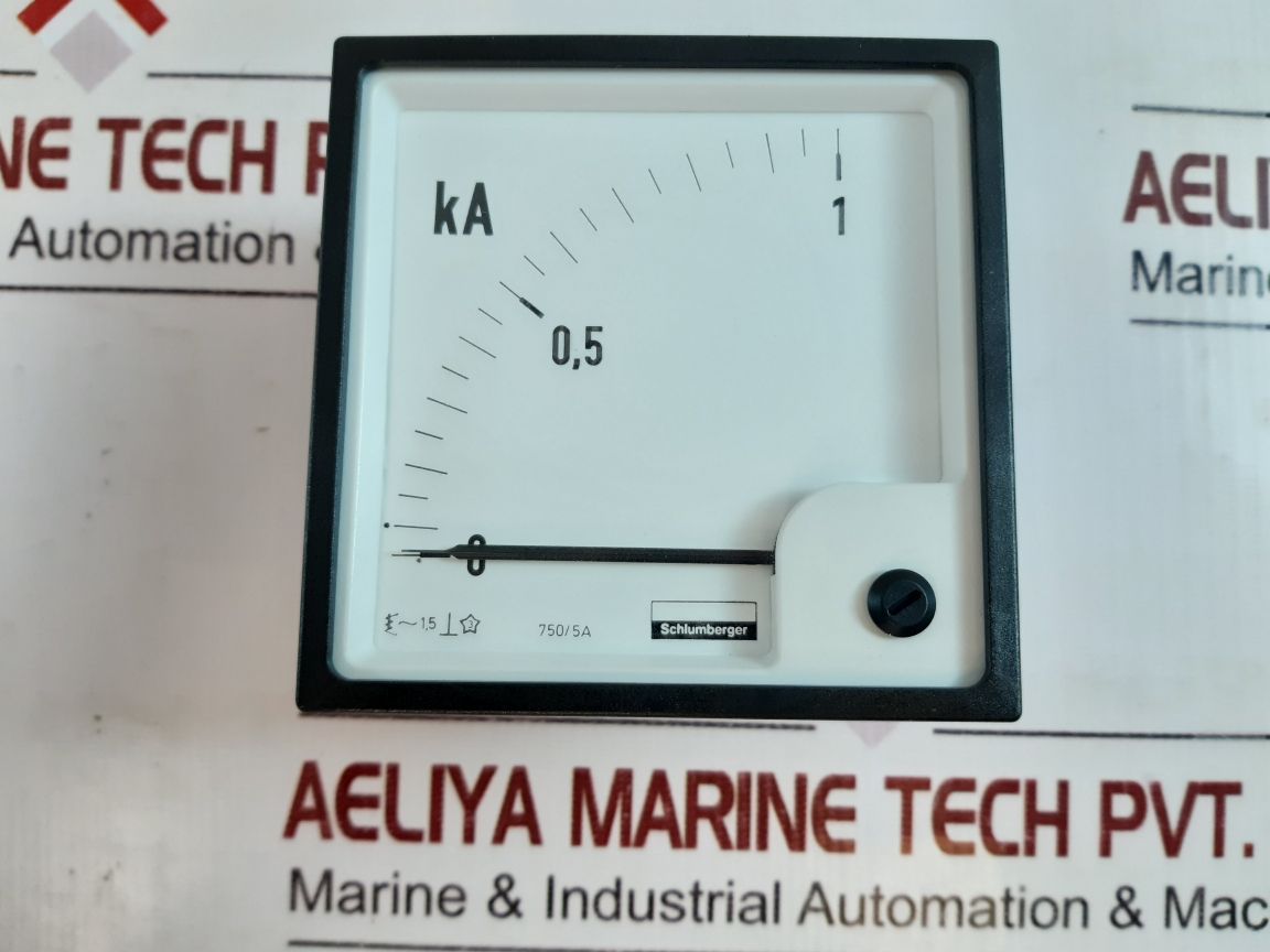 Schlumberger 0 To 1 Ka Panel Meter – Aeliya Marine