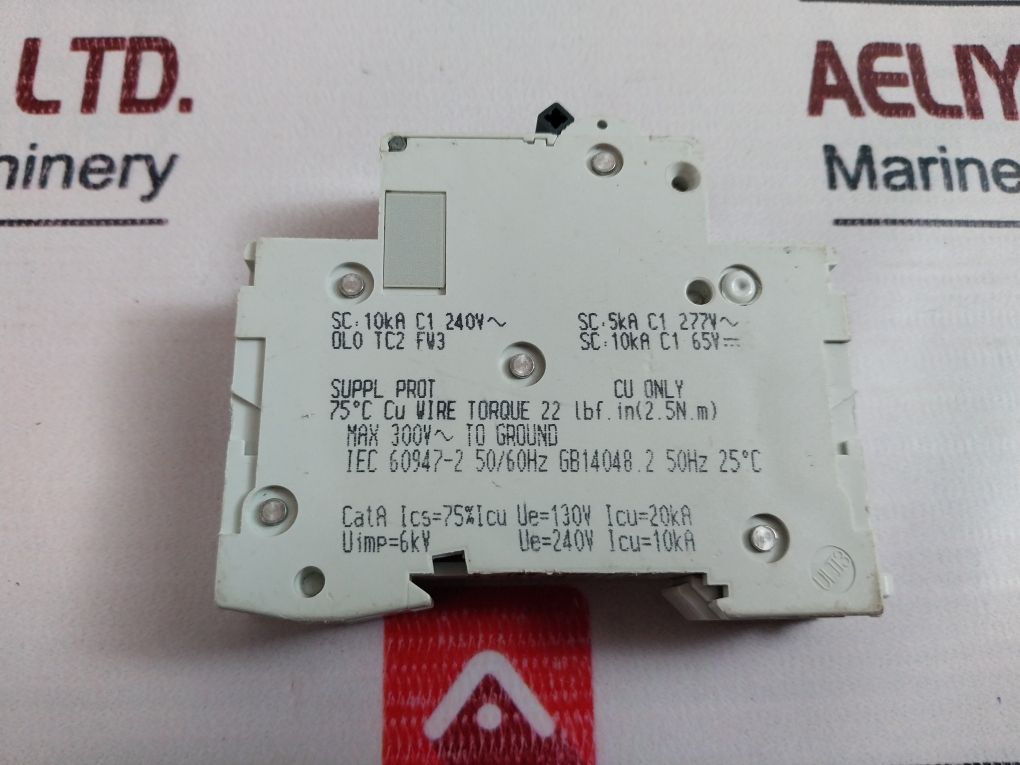 Schneider Electric C15A Circuit Breaker 15A 1P 110Vac – Aeliya Marine