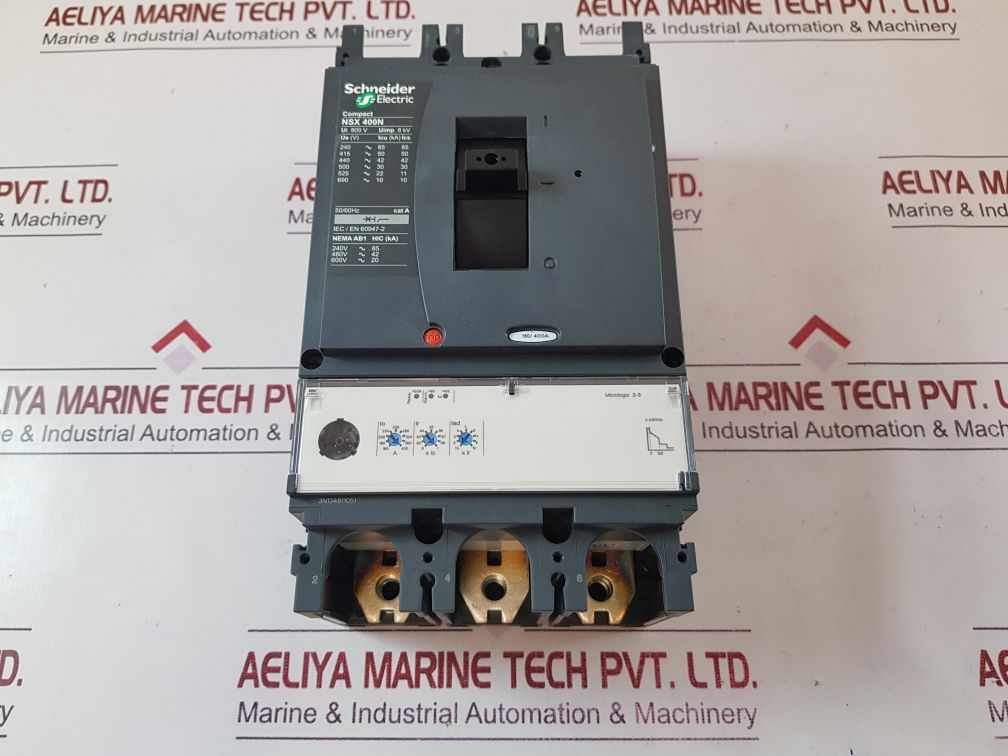 Schneider Electric Compact Nsx 400N Circuit Breaker – Aeliya Marine ...