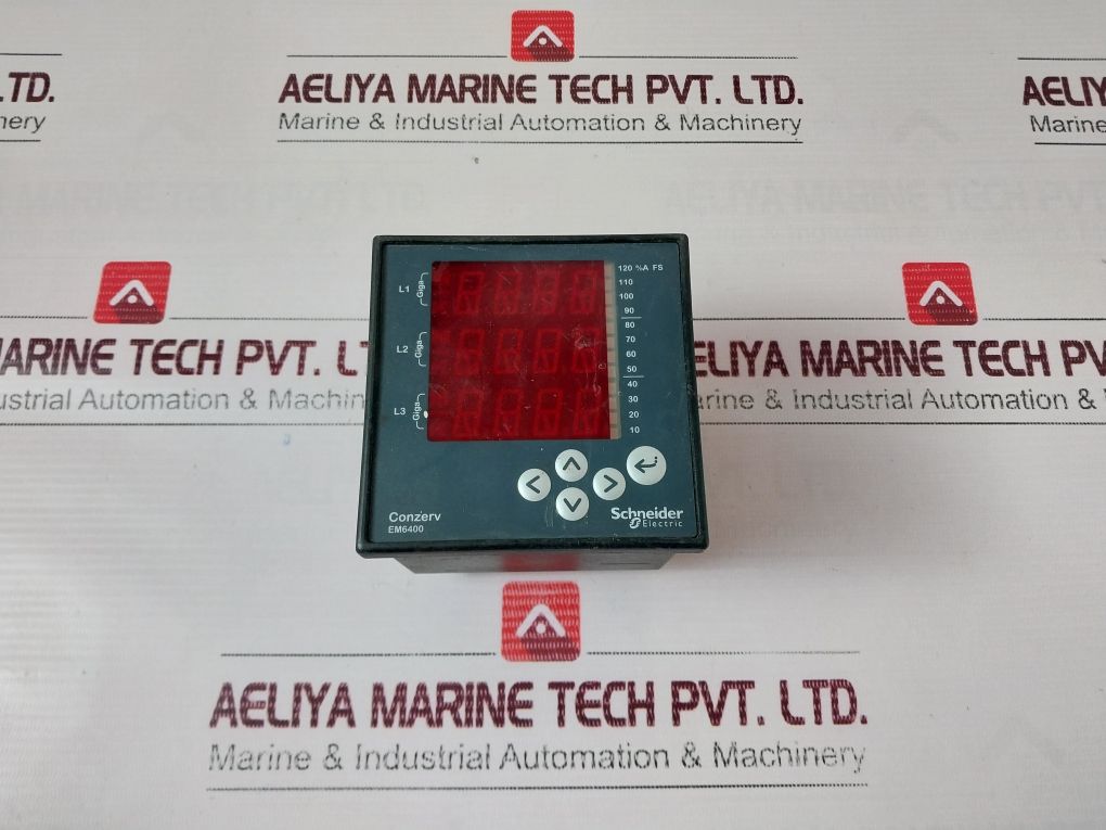 Schneider Electric Conzerv Em6400 Digital Panel Meter 3 Row – Aeliya Marine