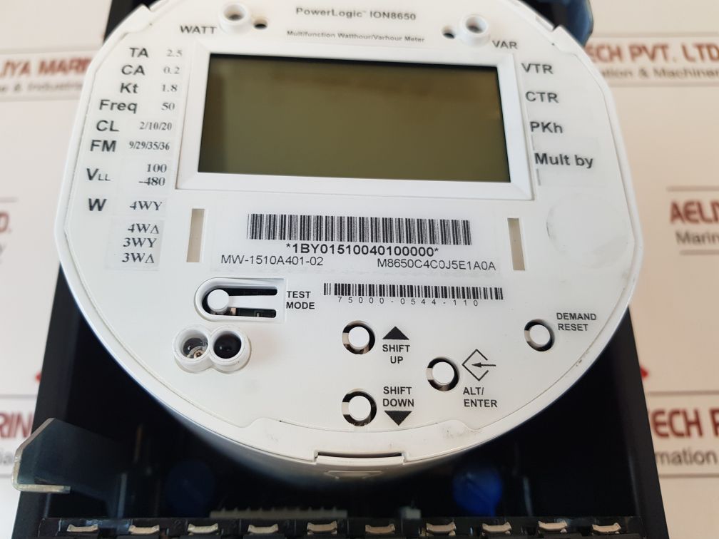Schneider Electric Power Logic Ion8650 Varhour Meter – Aeliya Marine