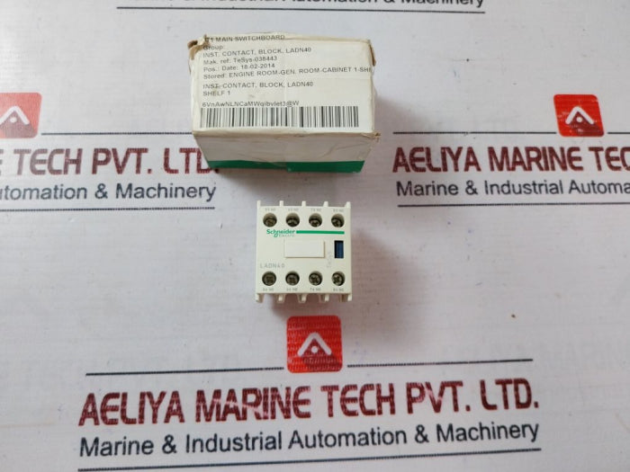 Schneider Electric Ladn40 Auxiliary Contact Block – Aeliya Marine