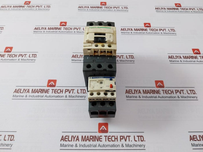 Schneider Electric Lc1D65A Tesys Contactor With Thermal Overload Relay ...