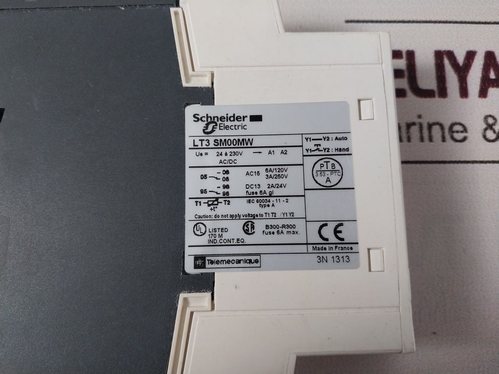 Schneider Electric Lt3 Sm00Mw Thermistor Relay – Aeliya Marine